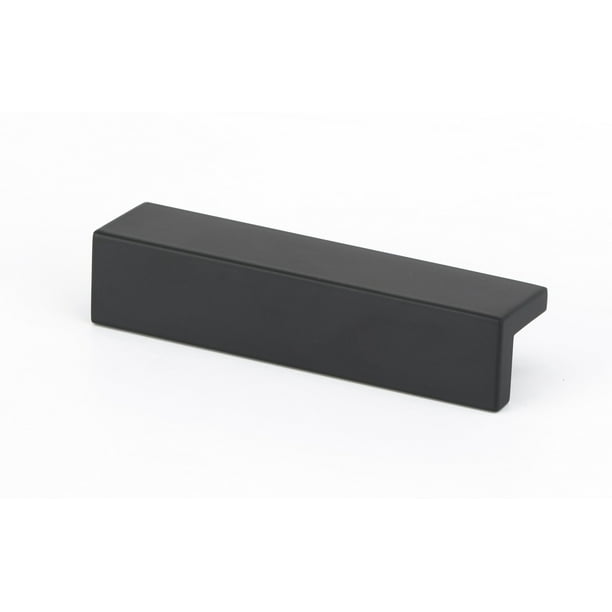 Alno A960-4 Tab 4-1/2" Long Solid Brass Edge Finger Cabinet Pull ...