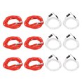 6pcs Thermistor Wires With Terminal 6pcs Heating Rods 3d Printer Hot