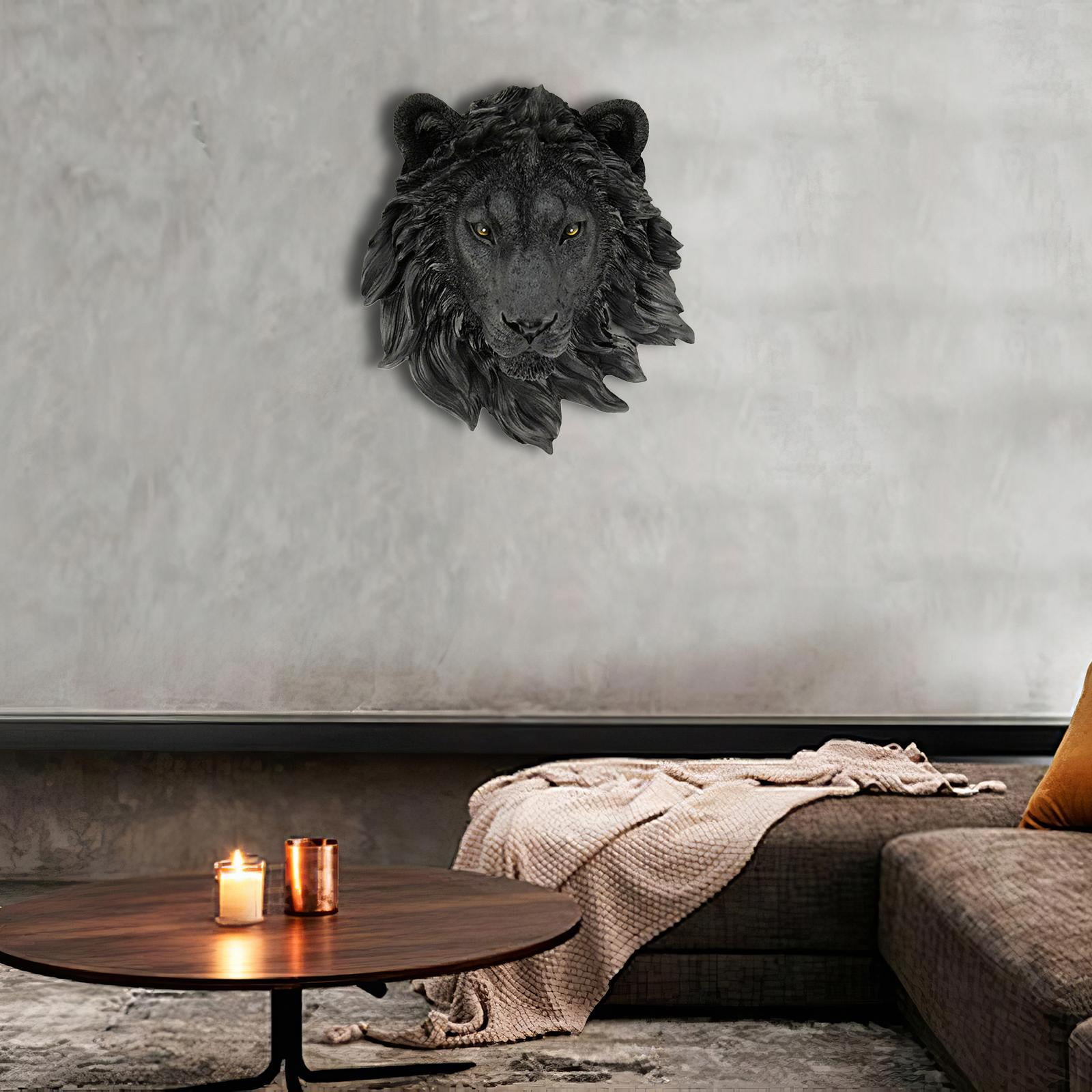 Realistic Lion Head Design