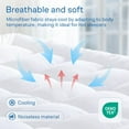 Ultra Soft Twin XL Mattress Topper - Cloud-Like Mattress Pad for Back ...
