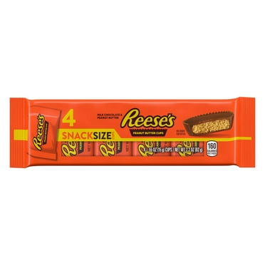 (2 pack) Reese's Caramel Milk Chocolate Snack Size Peanut Butter Cups ...
