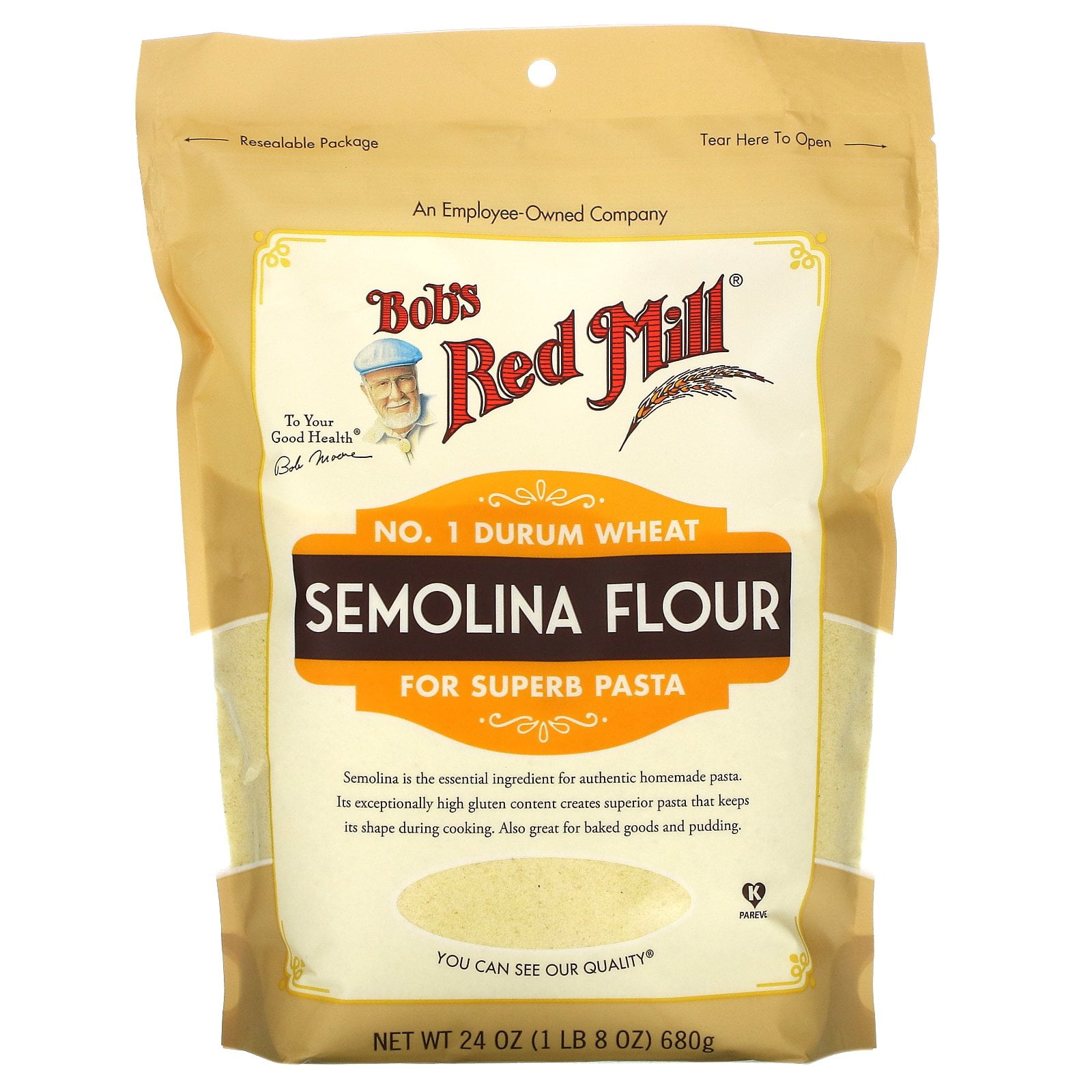 Click here for Bobs Red Mill  Semolina Flour  24 Oz (680 G) 24 Oz... prices