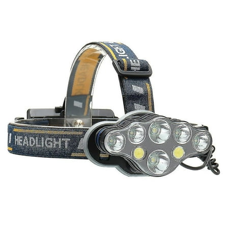 8 Mode Rechargeable Led Headlight, Super Bright 8 Led Headlight With ...