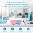 Vertical Erasable Badge Note, Reusable Silicone Erasable Badge Notepad ...