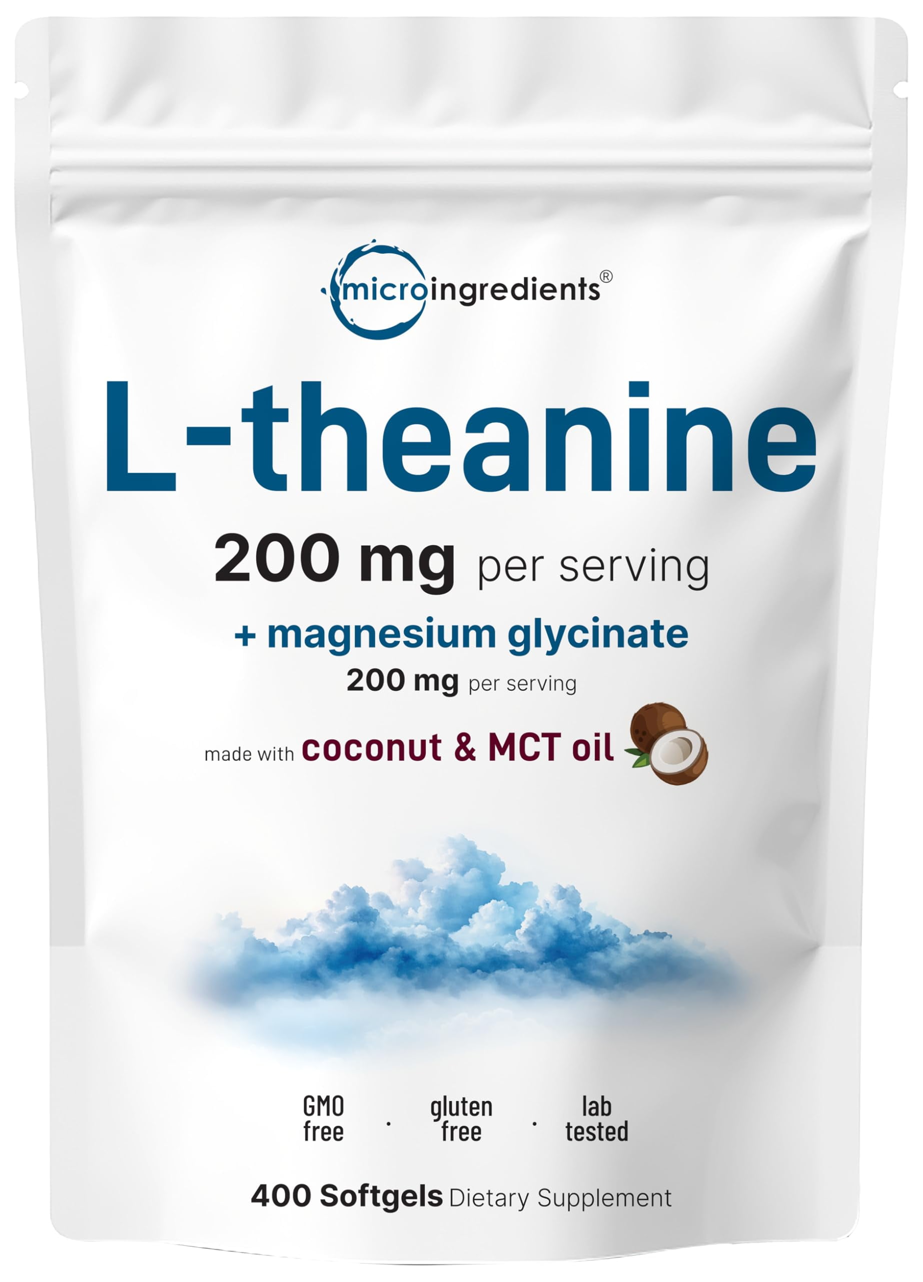 Suplemento de microingredientes: L-teanina, 200 mg, con glicinato de ...