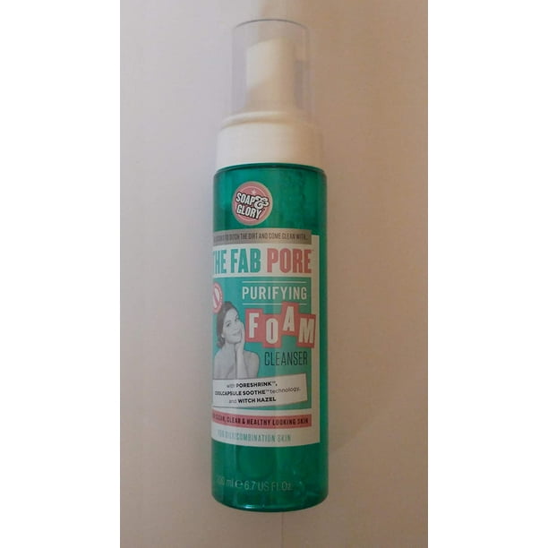 Soap And Glory THE FAB PORE Purifying Foam Cleanser 200ml - Walmart.com ... Soap And Glory THE FAB PORE Purifying Foam Cleanser 200ml - Walmart.com ...