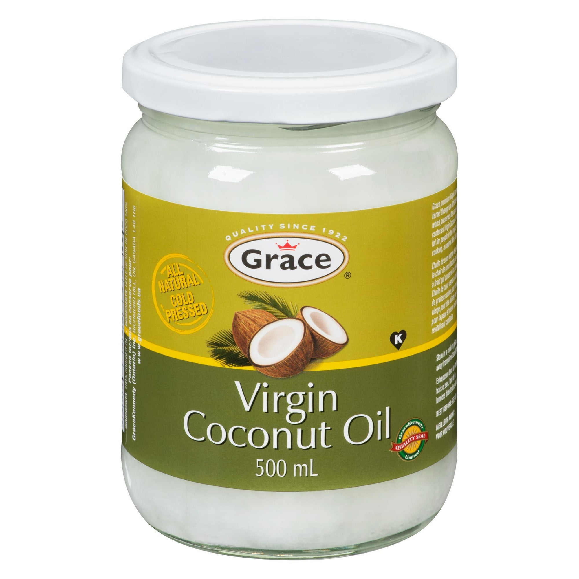 Click here for Grace Virgin Coconut Oil  500ml Bottle 500 Ml prices