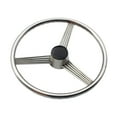 JISADER Generic Marine Boat Steering Wheel 34.3cm Dia Professional Boat ...