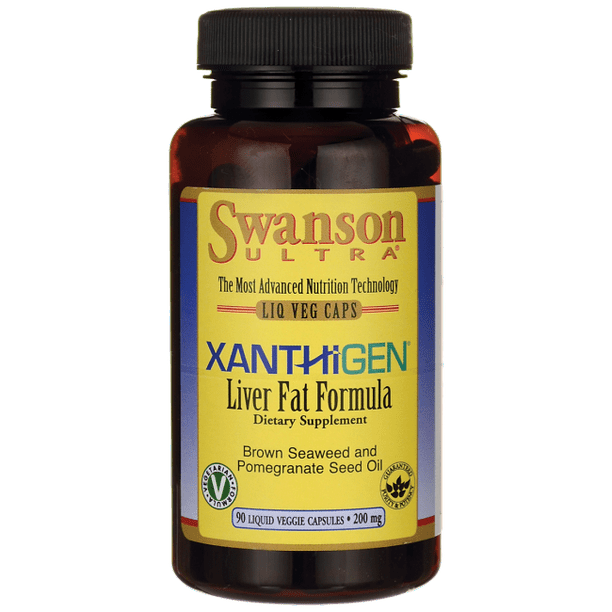 Swanson Xanthigen 200 mg 90 Liq Vegcap - Walmart.com - Walmart.com