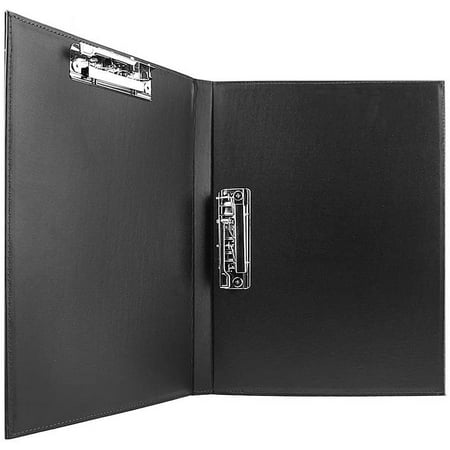 Clobeau Upscale Leather A4 Lever Arch File Cover Clipboard Paper ...