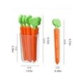 5pcs Carrot Sealing Clip Creative Kitchen Food Freshness Sealing Clip ...