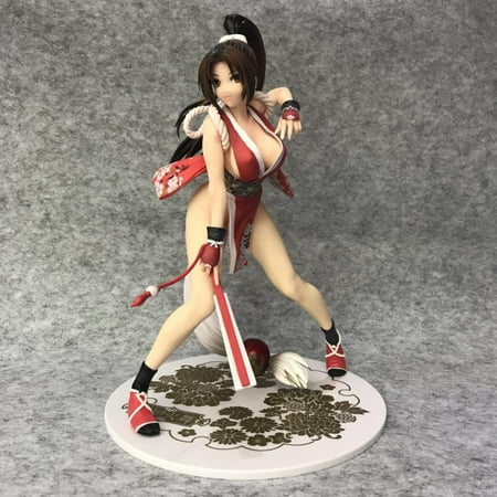 KOF le Roi des Combattants Mai Shiranui Version Combat Échelle 1/7 Figurine PVC 26cm Modèle de ...