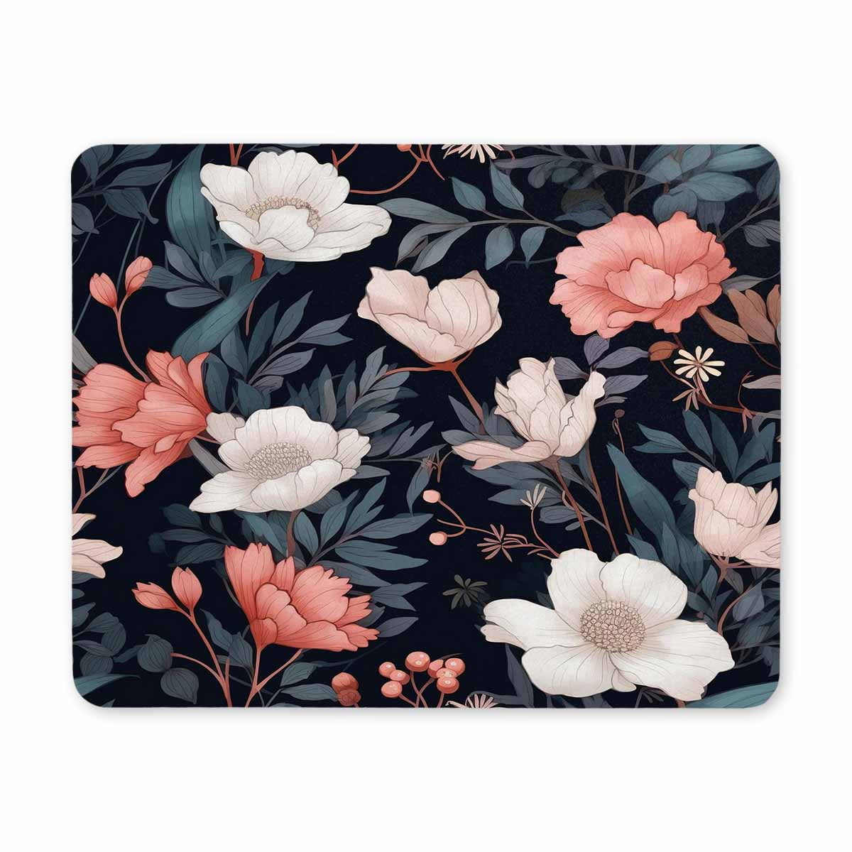 Mouse Pad,Lovely Flowers Computer Mouse Pads Desk Accessories Non-Slip ...