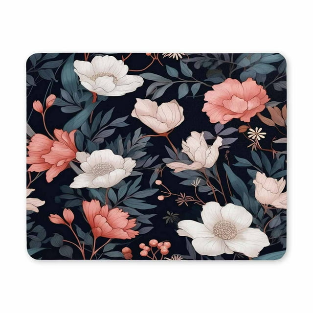 Mouse Pad,Lovely Flowers Computer Mouse Pads Desk Accessories Non-Slip ...