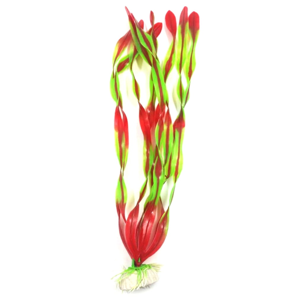 Aquarium Artificial Water Plant Grass Fish Tank Landscape Non-toxic ...