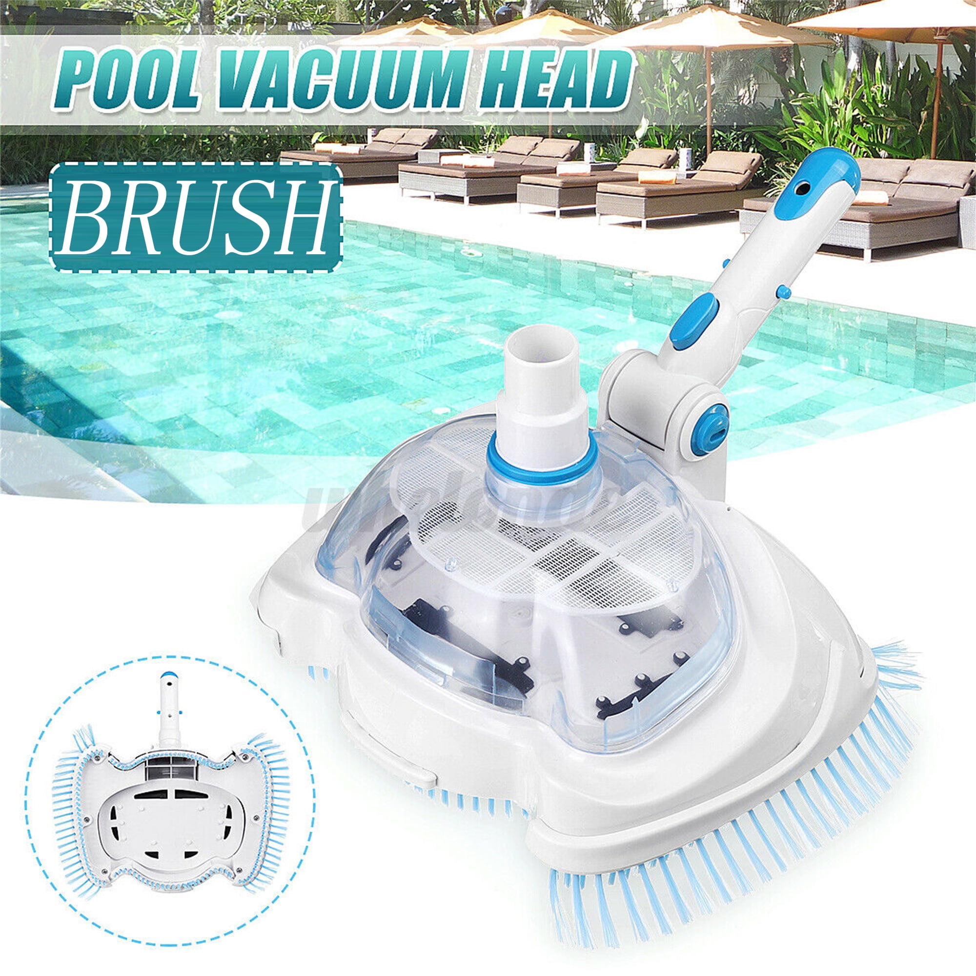 Universal Swimming Pool Vacuum Cleaner for Above Ground Pool Safe on ...