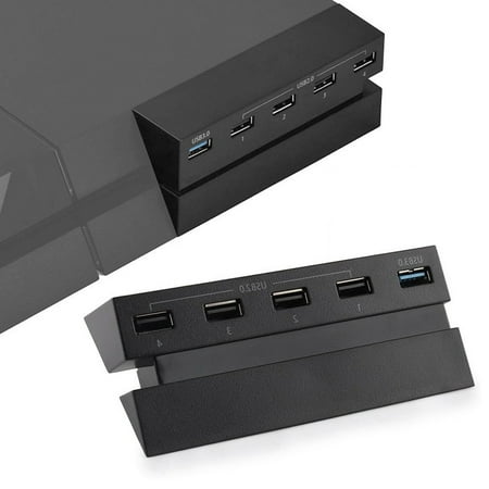 5 Port USB 3.0 2.0 High-speed Extension Adapter HUB for PS4 | Walmart ...