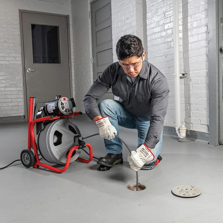 RIDGID K-400 Drain Cleaning Snake Auger 120-Volt Drum, 57% OFF