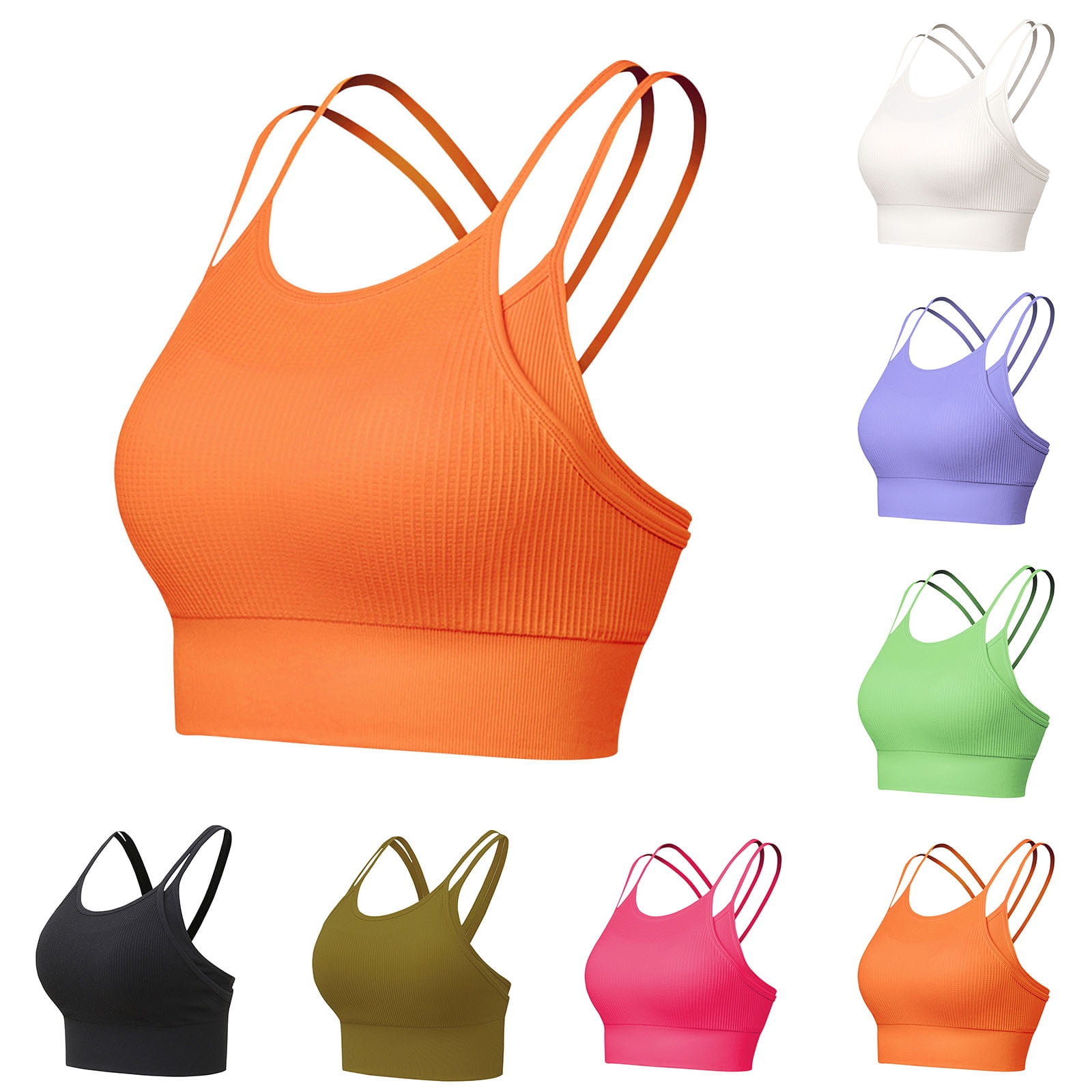 Click here for Wrkekc Sports Bras For Women  Womens Backless Vent... prices