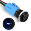 Nilight LED Light Bar Rocker Switch STEREO Rocker Switch 5 Pin Laser On ...
