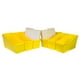 Storex Large Book Bin, Yellow, Pack of 6 - Walmart.com