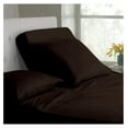 Top Split King-Chocolate Solid Sheet Set for Split-Head Adjustable Bed ...