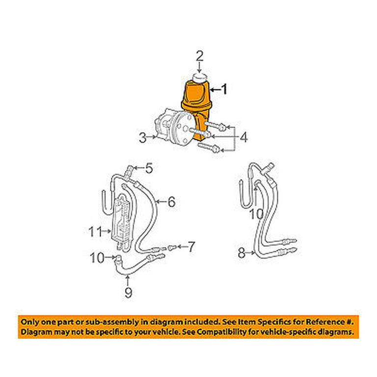 Dodge Power Steering Pump Diagram