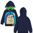 Disney Toy Story Big Face Zip Up Character Hoodies - Buzz Lightyear ...