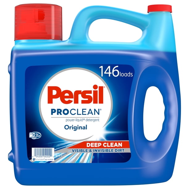 Persil ProClean Liquid Laundry Detergent, Original, 225 Fluid Ounces ...