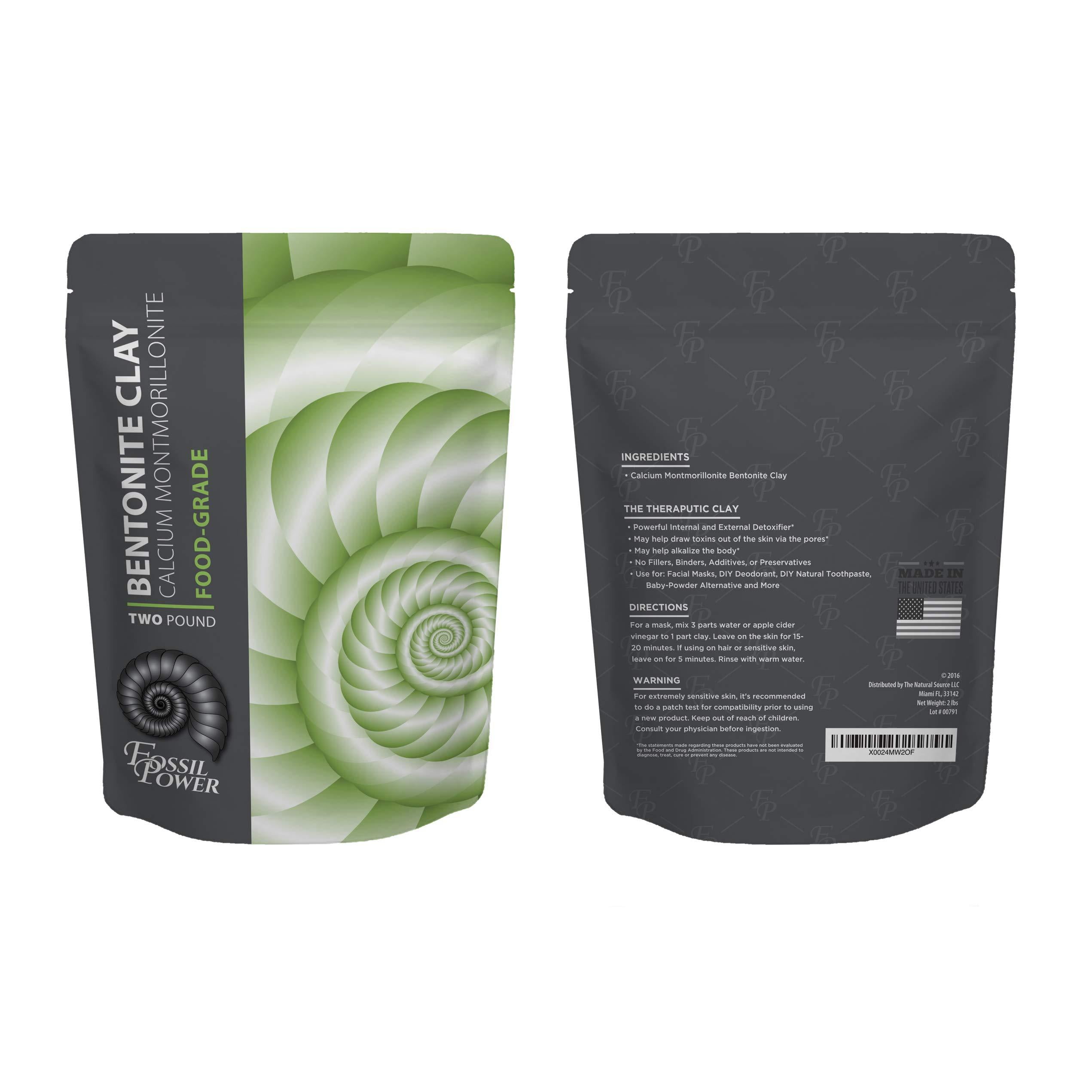 Calcium Bentonite Clay Food Grade Powder Lb Pure, Natural,, 52% OFF