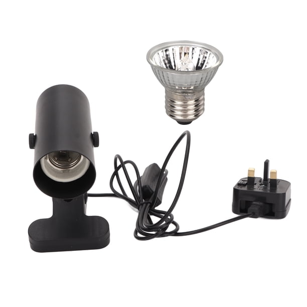 UVA UVB Reptile Light Bulb, UK Plug 220V E27 Screw Base Sunbathe Heat ...