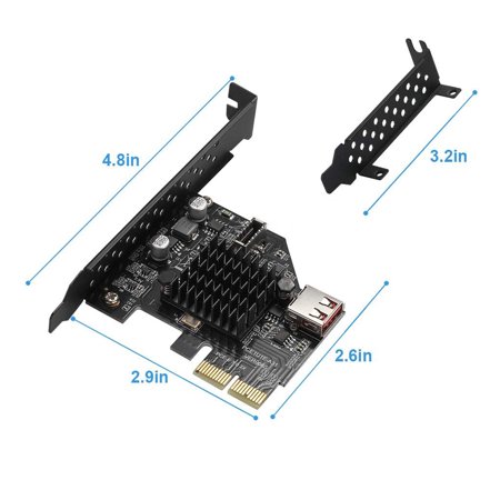 Type-E Expansion Card USB 3.1 Front 20pin card; PCI-E type-E Adapter ...