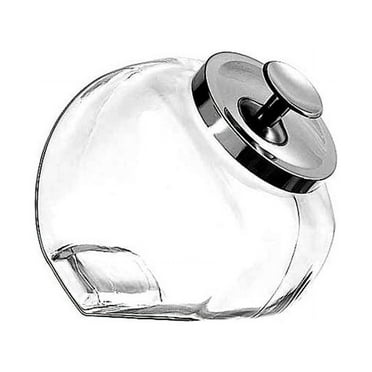 Anchor Hocking Glass Lid Container Penny Candy Jar for Cookies ...