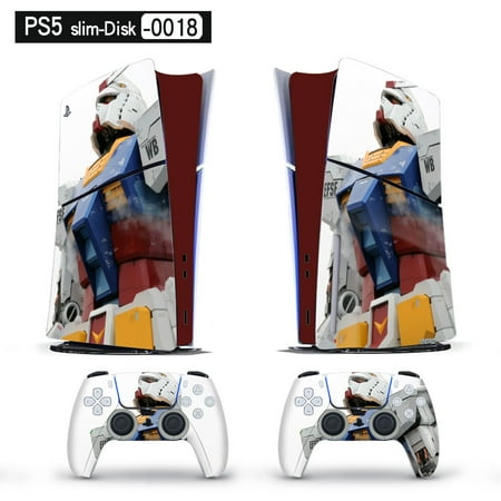 PS5slim sticker PS5 game console PS5S optical drive version sticker ...