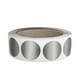 Royal Green Metallic Labels 30mm - Silver Sticker Roll 1.25 inch - 1000 ...