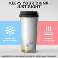 18oz Travel Coffee Mug, 316 Stainless Steel Vacuum Insulated Tumbler ...