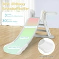 OLAKIDS Toddler Slide, 3 in 1 Foldable Kids Slide Indoor Slideway for ...