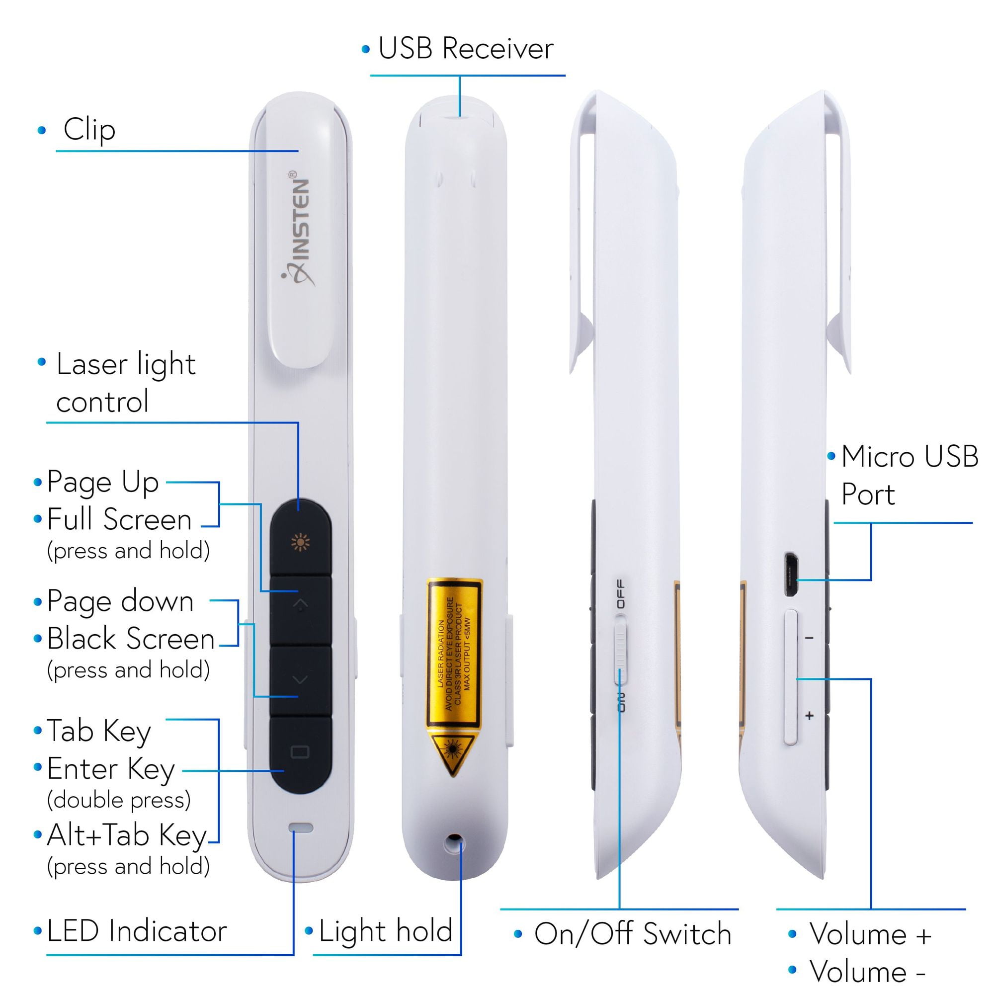 Wireless slide advancer with changeable frequency - tidesilk