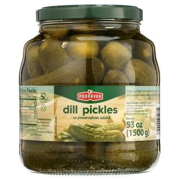 Del Dixi? Hot Dill Pickles 22 fl. oz. Jar - Walmart.com