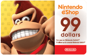 Nintendo $99 eShop Gift Card (Digital Code) - Walmart.ca