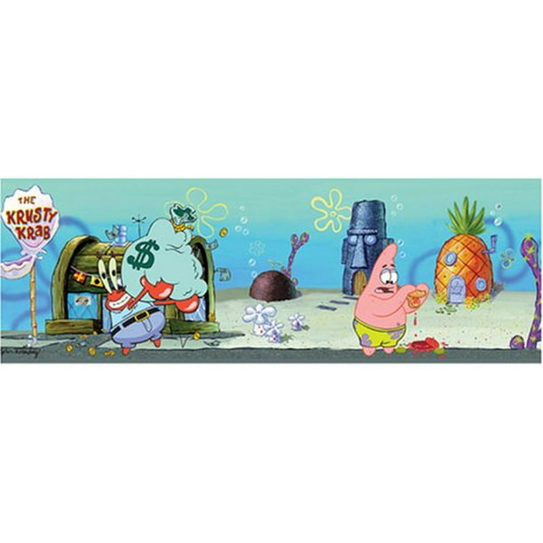 SpongeBob SquarePants Krusty Krab Room Border - Bring Sponge Bob into ...