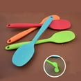 Uanit Heat Resistant Silicone Spoon Spatula High Heat Flexible 8.34in ...