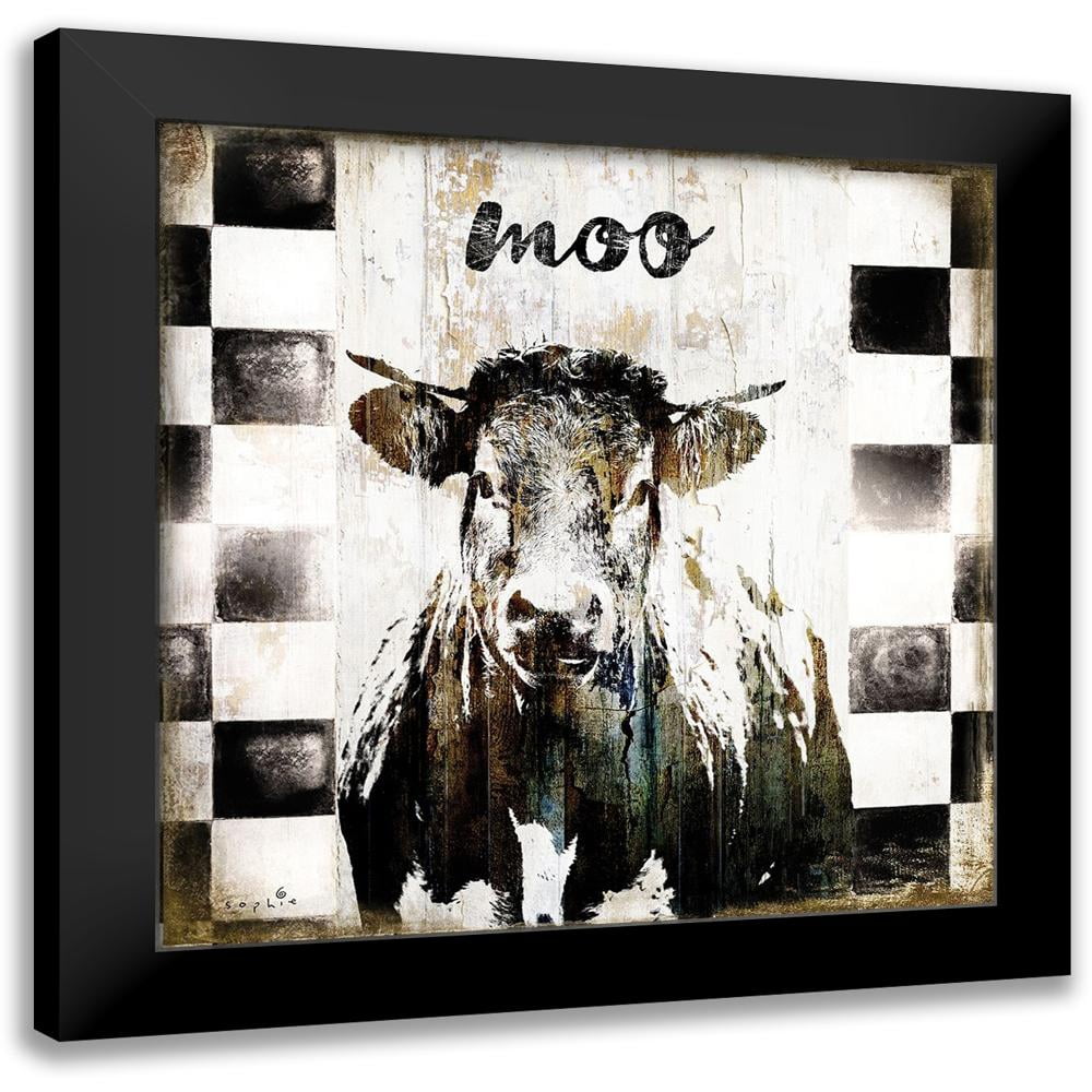 Sophie 6 15x15 Black Modern Framed Museum Art Print Titled - Farm ...