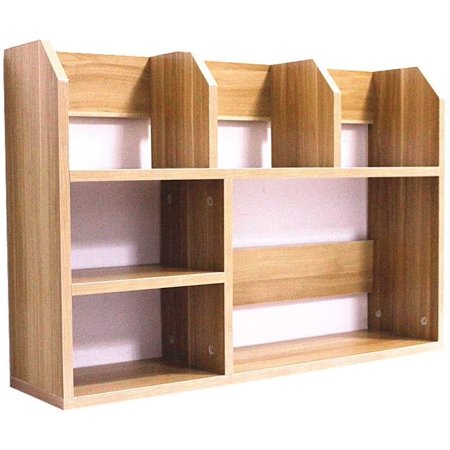 Home Bookshelf Simple Desktop Bookshelf Small Book Rack Multi-Grid ...