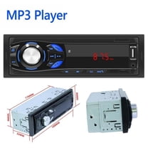 IN-DASH Single 1 Din Bluetooth Car Radio Charging MP3 FM Digital Audio ...