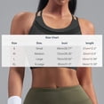 CheerKidz Women's Sports Bra with Chest Cushion Yoga Underwear Set ...