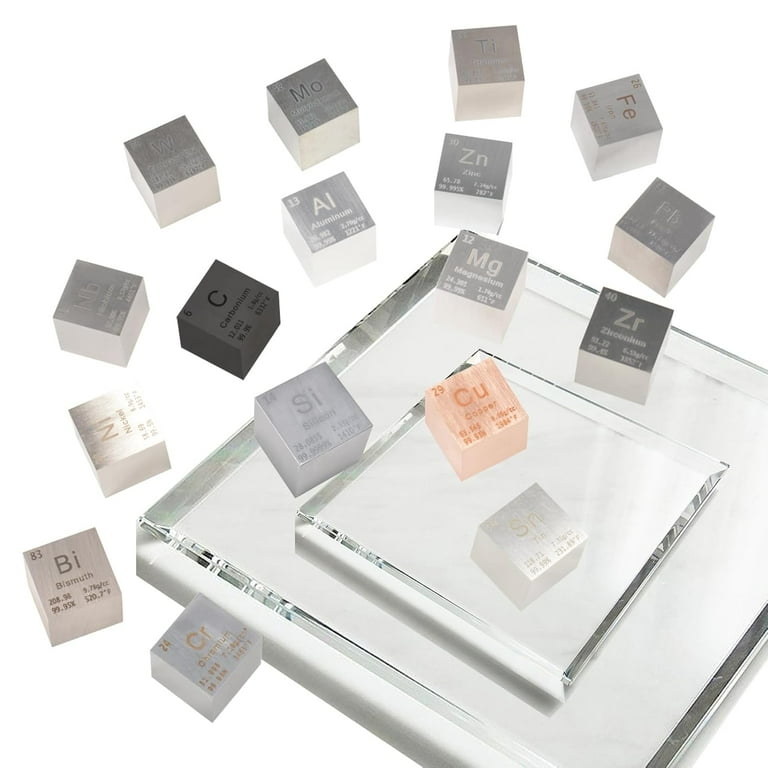 99.6% Nickel 10mm Pure Nickel Metal Cube - 99.6% High Purity Element ...
