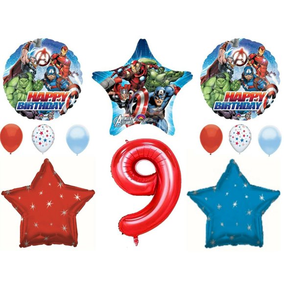 Marvel Balloons in Marvel Party Supplies - Walmart.com