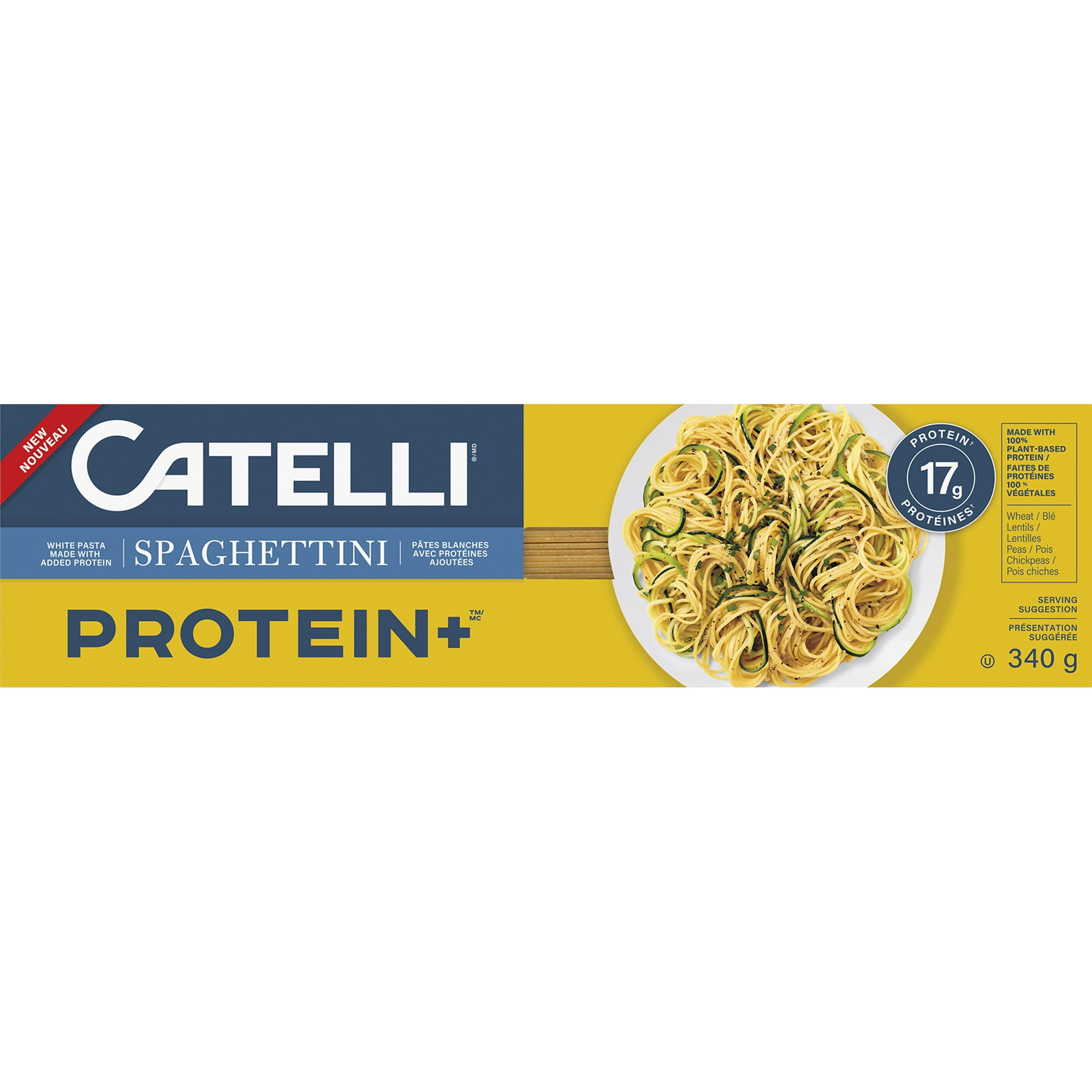 Click here for Catelli Protein+ Spaghettini 340g prices