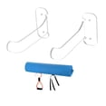 Yoga Mat Wall Mount Rack – Exercise Mat Holder for Home Gym, Fitness ...